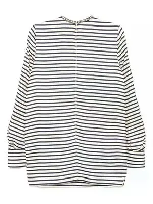 Dice Kayek Embellished-neck Mini Dress