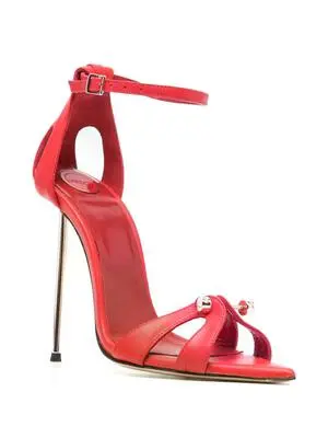 HARDOT 100mm Leather Sandals