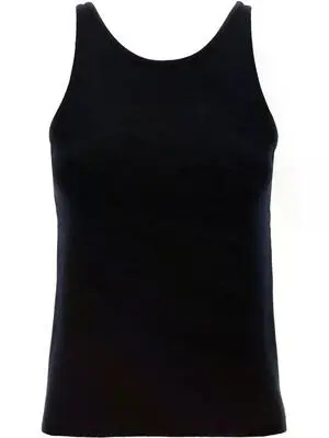 Max Mara Stretch-wool Tank Top - Blue