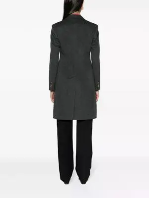 Tagliatore Double-breasted Wool-blend Coat