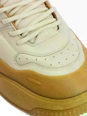 AMI Paris 1509 Panelled Sneakers - Neutrals