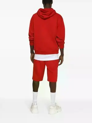 Dolce & Gabbana Logo-appliqué Track Shorts - Red