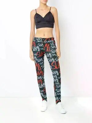 AMIR SLAMA Stirrup Track Trousers