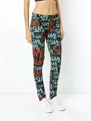 AMIR SLAMA Stirrup Track Trousers