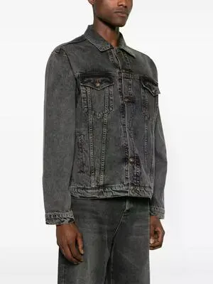 Y/project Logo-patch Denim Jacket