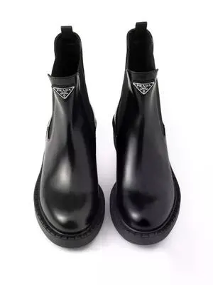 Prada 50mm Chelsea Boots - Black