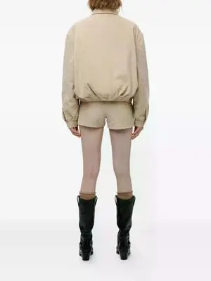 MAINLESS Corduroy Zip-up Jacket - Neutrals