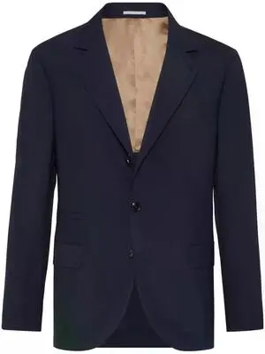 Brunello Cucinelli Single-breasted Virgin-wool Blazer