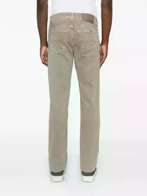 Jacob Cohen Bard Mid-rise Straight-leg Jeans - Neutrals
