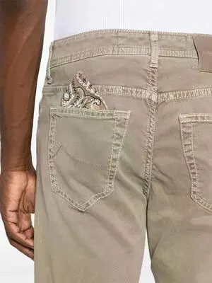 Jacob Cohen Bard Mid-rise Straight-leg Jeans - Neutrals
