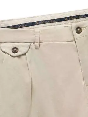 Brooks Brothers Pleat-detail Cotton Chinos