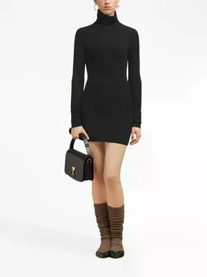 AMI Paris High-neck Knitted Minidress