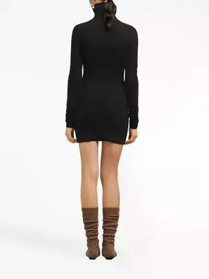 AMI Paris High-neck Knitted Minidress
