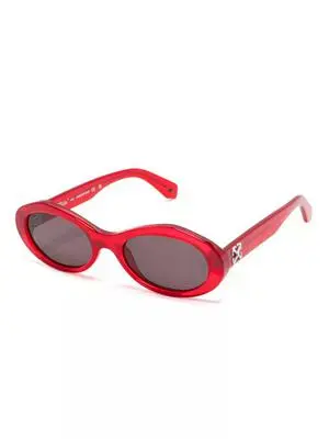 Off-White Edison Sunglasses - Red