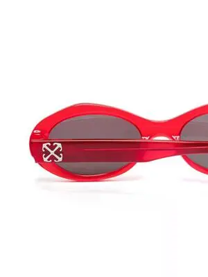 Off-White Edison Sunglasses - Red