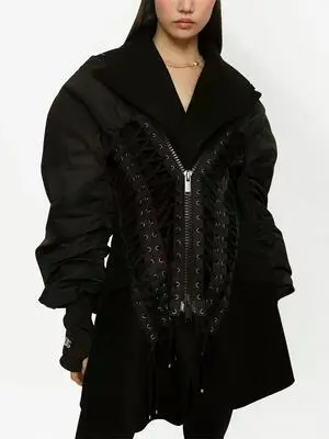 Dolce & Gabbana Lace-up Bomber Jacket