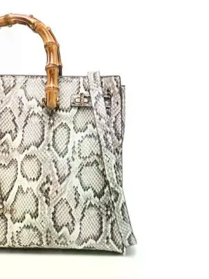 Liu Jo Snakeskin-printed Tote Bag