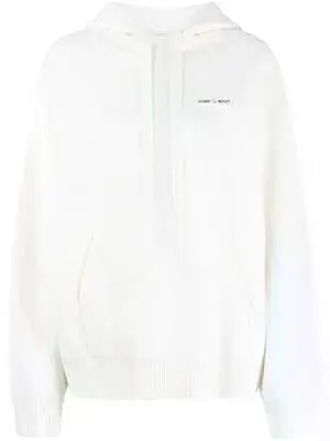 Casablanca Ribbed Sweatshirts Hoodies For Women
