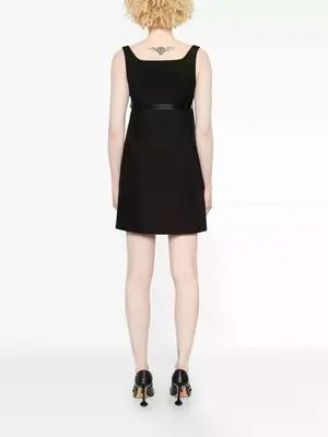 Coperni Belted Tailored Mini Dress