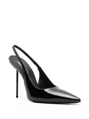 Paris Texas Lidia 120mm Leather Pumps - Black