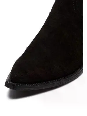 Saint Laurent Lukas 40mm Cowboy Ankle Boots