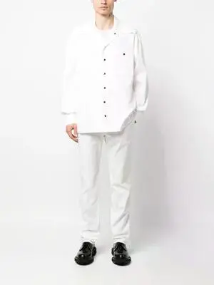 Dolce & Gabbana Tailored Trousers With Logo Tag