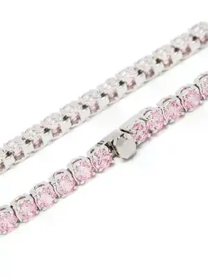SWAROVSKI Matrix Tennis Bracelet - Silver