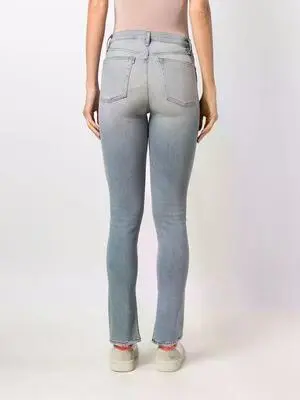 3x1 Slit-hem Skinny Jeans