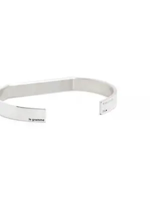 Le Gramme Pyramid-guilloche Bracelet