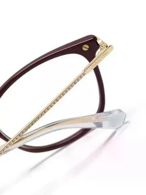 SWAROVSKI Sk2010 Square-frame Glasses