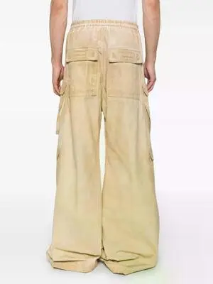 Rick Owens Double Cargo Jumbo Trousers - Neutrals