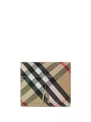Burberry Vintage Check-print Snip Wallet - Neutrals