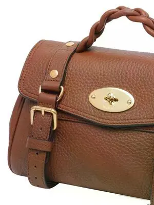 Mulberry Leather Shoulder Bag - Brown