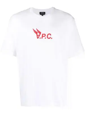 A.p.c. Hermance Logo-print Cotton T-shirt