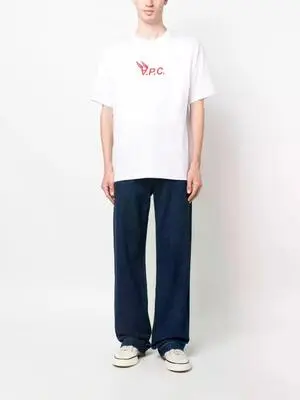 A.p.c. Hermance Logo-print Cotton T-shirt
