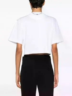 Rabanne Metallic Mesh T-shirt - Silver