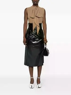 MAISON MARGIELA Coated Midi Skirt