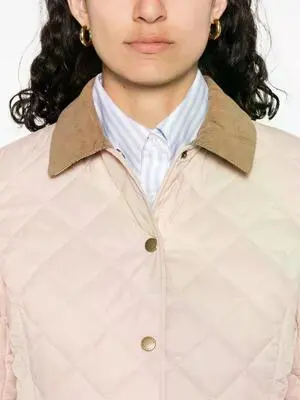 Barbour Deveron Quilted Jacket - Pink