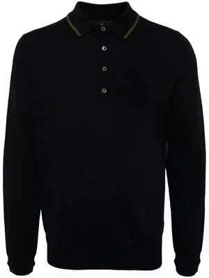 Paul Smith Merino Wool Knitted Polo