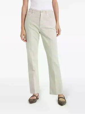 Brunello Cucinelli Stretch-cotton Kick-flare Trousers