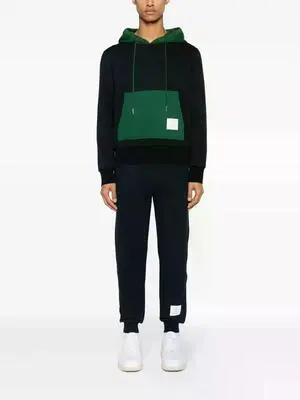 Thom Browne Colour-block Cotton Hoodie