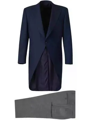 Canali Single Breasted Wool Suit - Blue