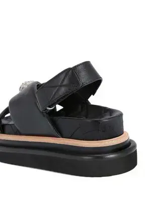 Kurt Geiger Orson Cross Strap Sandals