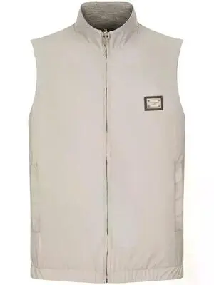 Dolce & Gabbana Logo-plaque Reversible Gilet