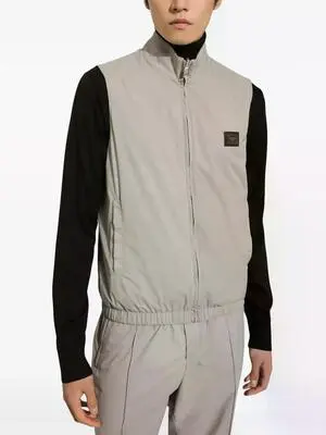 Dolce & Gabbana Logo-plaque Reversible Gilet