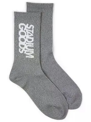 STADIUM GOODS Logo Reflective Crew Socks