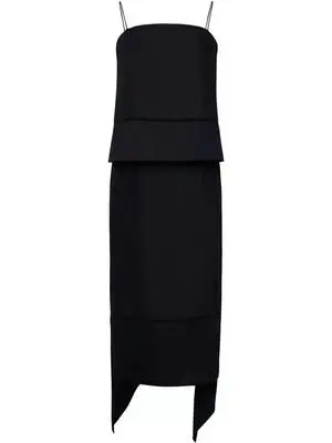 Adam Lippes Tenney Dress - Black