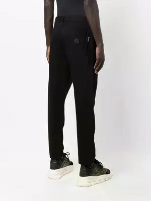Philipp Plein Logo-patch Detail Trousers