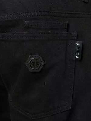 Philipp Plein Logo-patch Detail Trousers