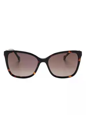 Carolina Herrera Cat-eye Sunglasses - Brown